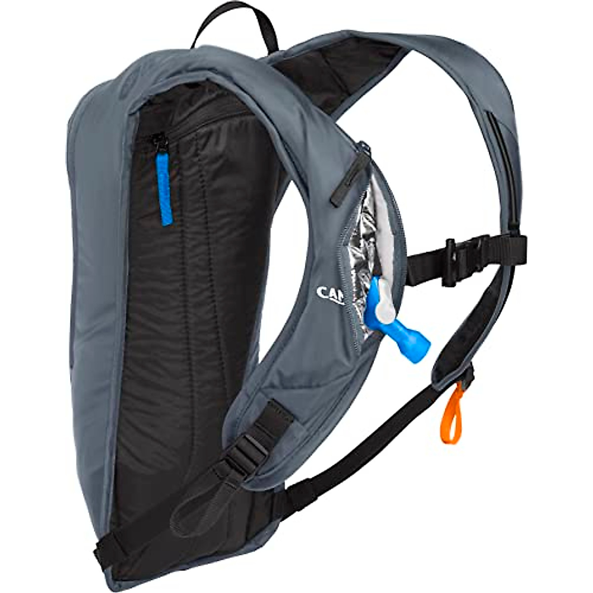 CamelBak Zoid Hydration Pack, 70oz, Grey/Orange