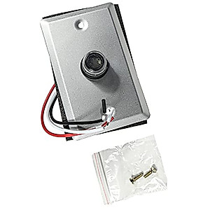 HQRP Photocell Thermal Type Light Sensor w/Wall Plate Dusk to Dawn Wire-in Switch Photoelectric Control for Outdoor Lighting, Garage Lights, Barn Light, Street Lights, etc.