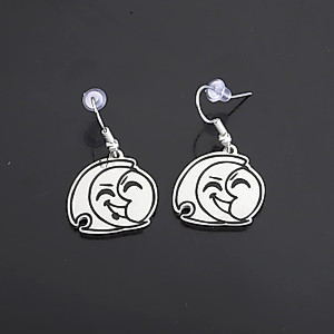 The Owl House Inspired Moony and The Collector Earring Gal Pals Gift ENA and The Owl House Gift (Moony Earrings)