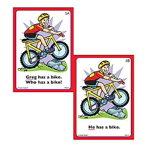 Super Duper Publications | Pronoun Parade Flash Cards | Grammar and Reading Skills Fun Deck | Educational Learning Materials for Children