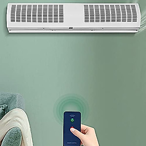 Lamps Air Curtain, dust-Proof, Low Energy Consumption, Anti-Cold and hot air Loss, Comes with Blue Light Remote Control, a Variety of Sizes for You to Choose (Size : 600mm)