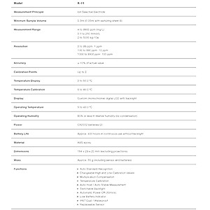 HORIBA LAQUATWIN - B-731 Potassium LAQUAtwin K-11 Pocket Tester; Range 39 to 3900 ppm, White