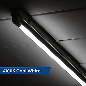 Feit Electric LED 4ft Bulbs T8, 32 Watt Equivalent, Type A Tube Light, Plug & Play, T8 LED Tubes, LED Fluorescent Replacement, Frosted, T848/840/LEDG2/2/5, Cool White, 10 Pack