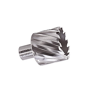 ACTOOL 1-3/4" Diameter × 1" Depth of Cut HSS ANNULAR CUTTER with 3/4'' Weldon Shank