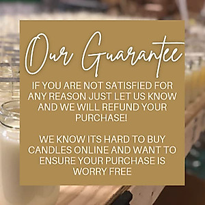 Nika's Home Vanilla Sugar Soy Candle 12oz Mason Jar Non-Toxic White Soy Handmade, Long Burning 50-60 Hours Highly Scented All Natural, Clean Burning Large Candle Gift Décor