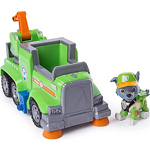 Paw Patrol Rocky’s Ultimate Rescue Recycling Truck with Moving Crane and Flip-Open Ramp