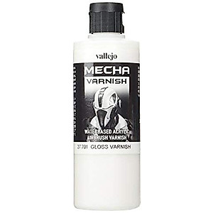 Vallejo Mecha Gloss Varnish 200ml Painting Accessories