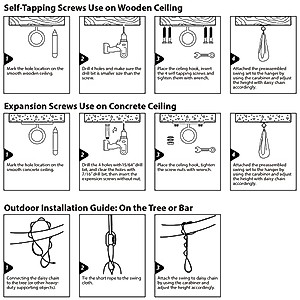 Sensory Swing Therapy Swing for Kids with Special Needs Cuddle Swing Indoor Outdoor Kids Swing, Adjustable Hammock Strap Accessories for Children with Autism, ADHD and Sensory Processing Disorders