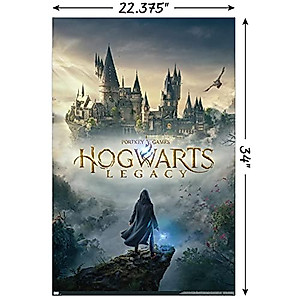 Trends International Harry Potter: Hogwarts Legacy - Key Art Wall Poster, 22.37" x 34.00", Unframed Version