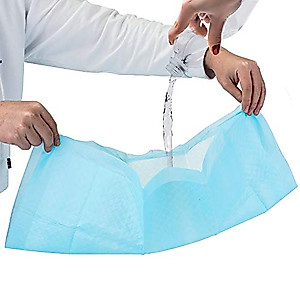 Bolux Dog and Puppy Training Pads, 13”×18” Disposable Dog Pee Pads, 100/Counts Ultra Absorbent & Leak-Proof Pet Underpads, Dry Quickly Pee Pad for Dog Cats Rabbits or Other House Training Pets