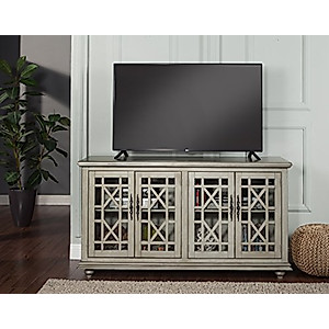 Martin Svensson Home Marche 63" TV Stand, Antique Silver