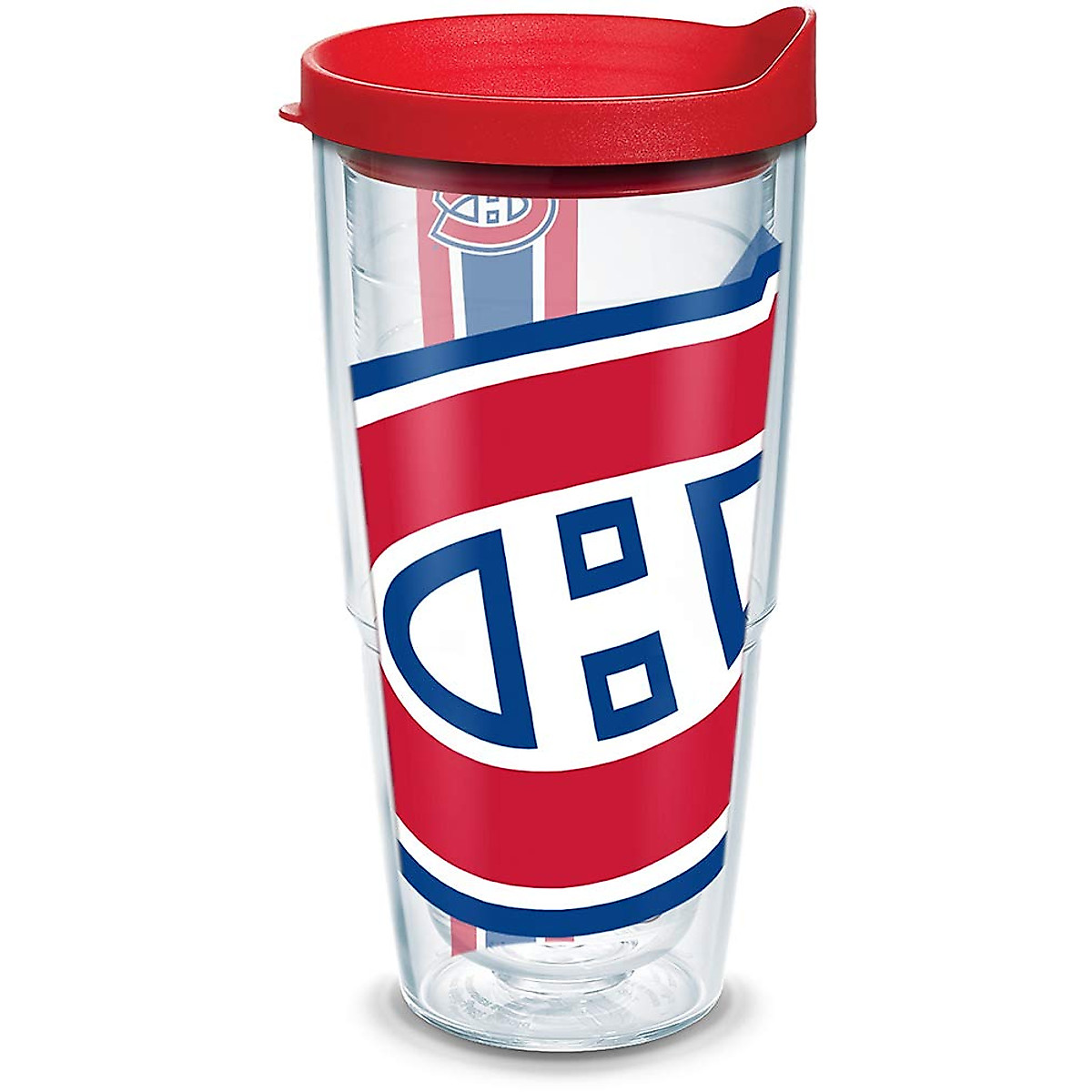Tervis Made in USA Double Walled NHL Montreal Canadiens Insulated Tumbler Cup Keeps Drinks Cold & Hot, 24oz, Colossal