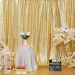 Black Photography Sequin Backdrop Curtain Gold Sequin Backdrop Curtain