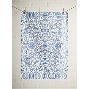 Maison d' Hermine Dish Cloth 100% Cotton Set of 3 Quick Drying Dish Towels for Gifts, Restaurant, Dining, Kitchen, Wedding, Parties & Tea, Canton - Spring/Summer