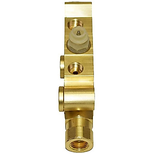 A-Team Performance - Combination-Proportioning Valve PV4 172 1361 PV71 - Heavy Brass Finish - Heavy Duty For Disc/Disc Brakes - Compatible With Ford Chevy Mopar - Premium Quality Brass Material