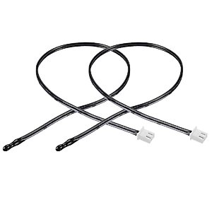 uxcell 2 Pcs 20K NTC Thermistor Probe 15.7 Inch Epoxy Sensitive Temperature Temp Sensor for Air Conditioner
