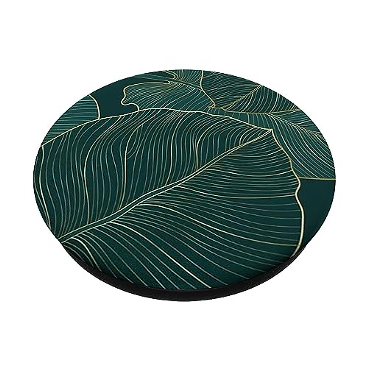 Floral Tropical Leaves Pattern Phone Popper PopSockets Standard PopGrip