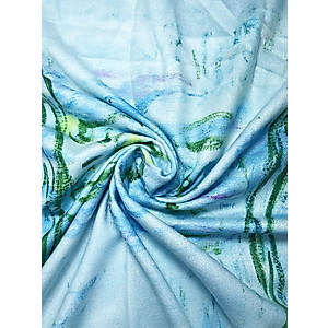 VIUJUH Soft Cashmere Feel Scarf Elegant Large Winter Warm Scarves Shawl Wrap Gifts Monet Klimt Van Gogh's Art Printed