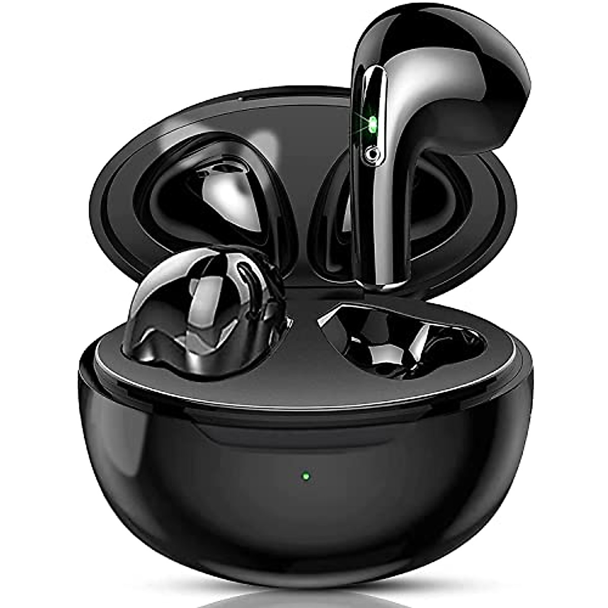 Wireless Bluetooth 5.2 Earbuds Headphones in-Ear,Fast Charging Case Wireless Earbuds Deep Bass with mic, Touch Control, IPX6 Waterproof Sport Wireless Headphones for Work Running Gym