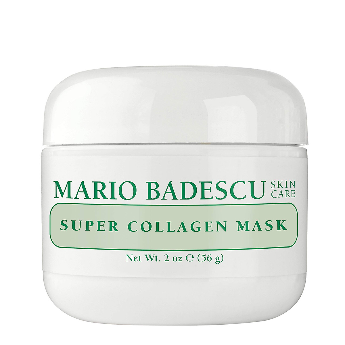 Mario Badescu Super Collagen Mask, Clay Mask Face Skin Care Ideal for Combination, Dry or Sensitive Skin, Pore Minimizer with Hydrating Collagen and Purifying Kaolin Clay, 2 Oz