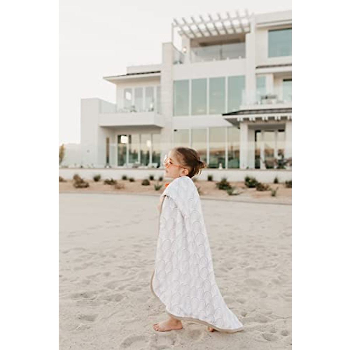 Copper Pearl Hooded Bath Towels Premium Knit/Terry Cloth Baby Towels with Hood, Pockets, and Cool Designs - Great to Gift and Make Bath Time Fun - Baby Bath Towel, Bliss