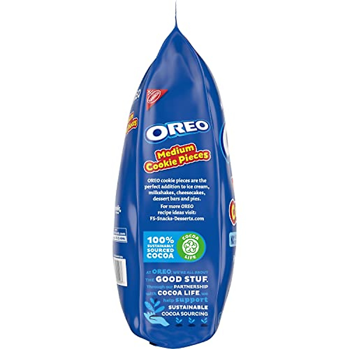 OREO Medium Cookie Pieces, 4 - 2.5 lb Bags