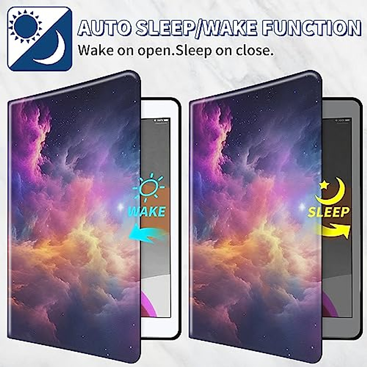 BFSEROBJ for Samsung Galaxy Tab A8 Case 360 Rotating Degree Stand Lightweight Protective Smart Cover with Auto Wake/Sleep Case for Samsung Galaxy Tab A8 10.5 inch 2022 - Pink Galaxy