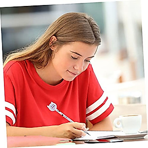 200pcs Refill Black Pens Ballpoint Black Ballpoint Pens Calligraphy Pen Set Party Supplies Writing Pen Refills Metal Refill Ink Refills for Pens Ink Refill Replacements