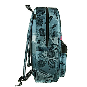 KBNL Classic Disney Villains Backpack with Laptop Compartment for School, Travel, and Work (Villains), Multicolor, Large