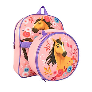 DreamWorks Kids Spirit Riding Free Backpack and Lunchbag Set Multicolor