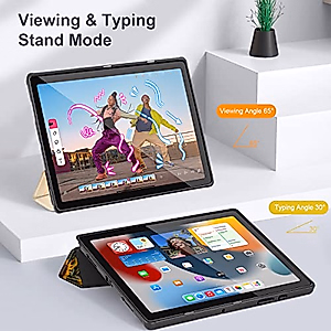 May Chen Case for Samsung Galaxy Tab A8 10.5 Inch 2022 Release, Auto Wake/Sleep Slim PU Lightweight Trifold Stand Folio Cover for Samsung Galaxy Tab A8 Tablet [SM-X200/X205/X207], Sunflower