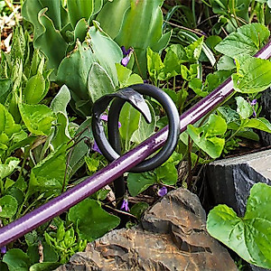 Achla Leaf End Hose Guides, Pack of 6