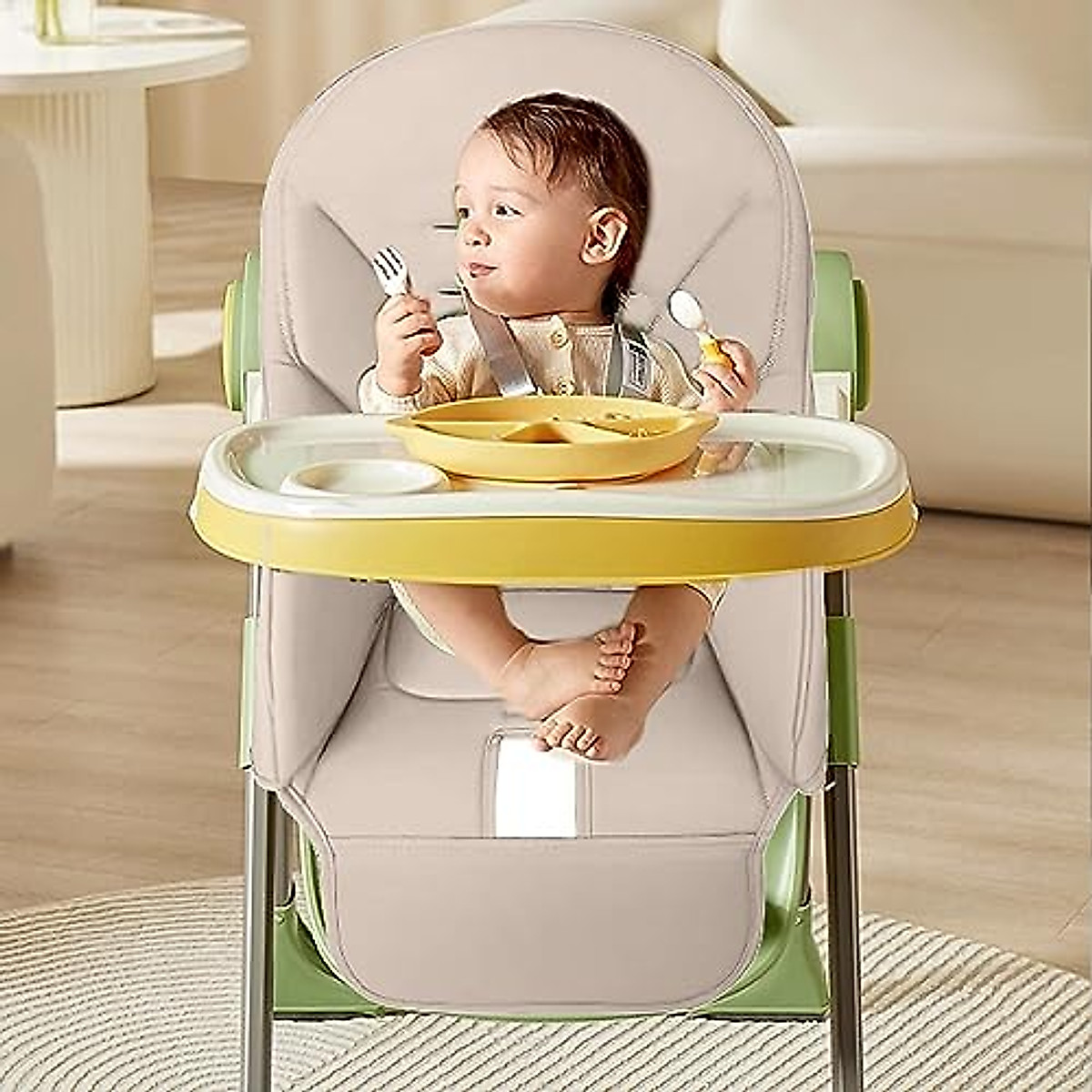 Hondony High Chair Covers for Baby, High Chair Cushion, Universial Replacement for Gracos High Chair, for Ingenuity High Chair