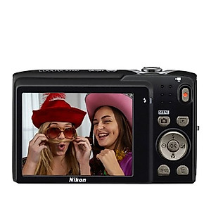 Nikon COOLPIX S3100 14 MP Digital Camera with 5x NIKKOR Wide-Angle Optical Zoom Lens and 2.7-Inch LCD (Red)