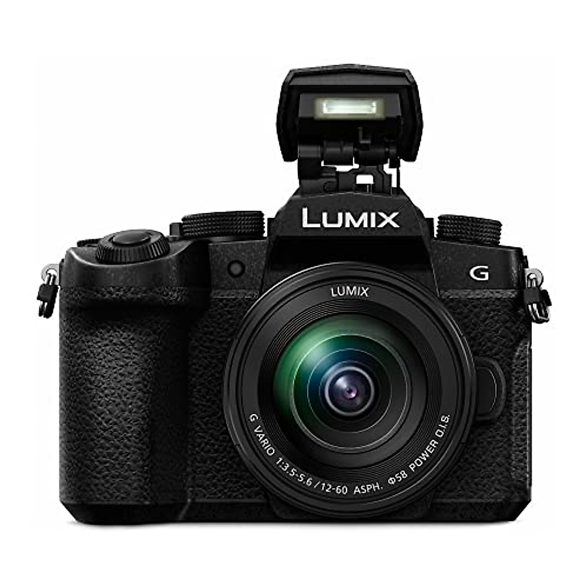 Panasonic Lumix G95 Hybrid Mirrorless Camera with 12-60mm Lens (DC-G95DMK) Bundle with Replacement Lithium-Ion Battery and Memory Card (3 Items)