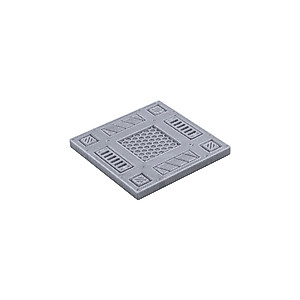 EnderToys Mid-Level Industrial Skirmish Field, Terrain Scenery for Necromunda, Kill Team, Compatible with Sector Mechanicus, 3D Printed and Paintable