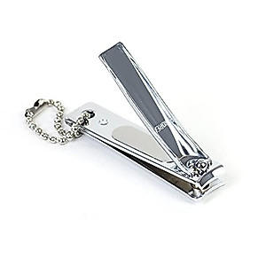 Nail Clipper by Lionesse - Fingernail Cutter Nail Tool for Men, Women, Seniors - Stainless Steel Curved Blade - Easy to Use