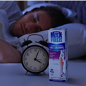 Zim's Max Freeze Leg Cramp - Quick Penetrating Liquid for Minor Pain Caused by Leg Cramps - Easy, No Mess Applicator - 3oz