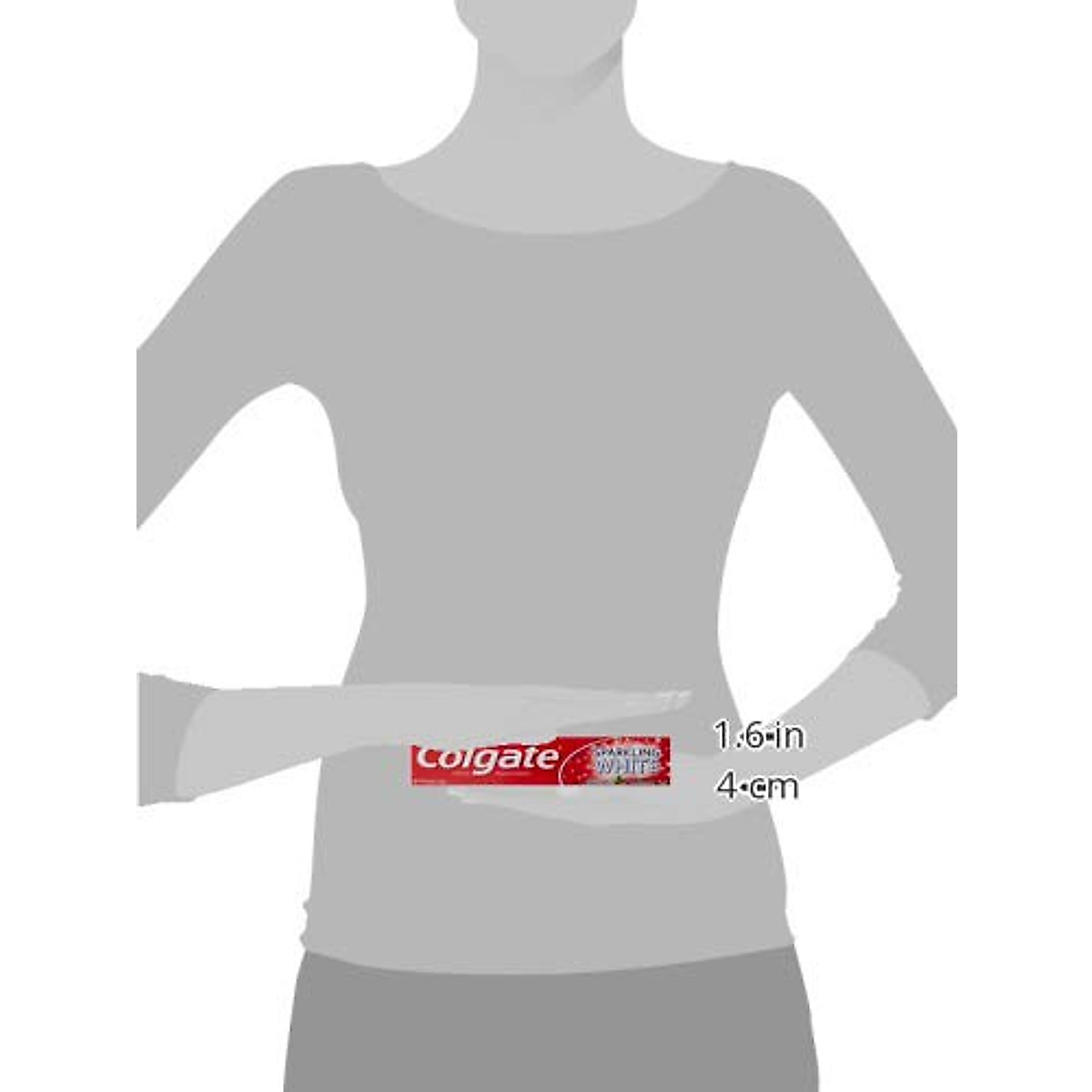 Colgate Sparkling White Whitening Toothpaste, Cinnamint - 6 ounce