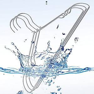 Aluminum Metal Hangers ,20 Pack Strong Heavy Duty Hanger for Shirt,Coat Suit,Lightweight Ultra Thin Space Saving Hangers