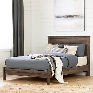 South Shore Fynn Headboard, Full, Fall Oak