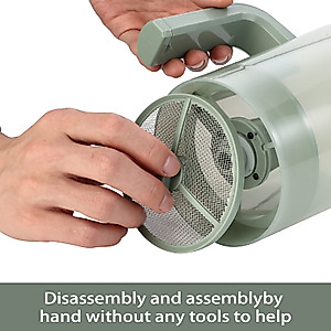 HESEXID Flour sifter,Battery Operated Electric flour sifter,Baking sifter with food grade stainless steel sifter. (black)