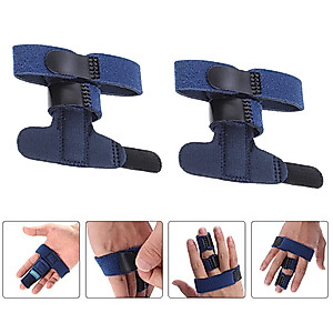 BESPORTBLE 2Pcs strap Support Splint mallet splint Support brace broken splint Splints support bracket thumb ok cloth and strong self-adhesive cloth men and women