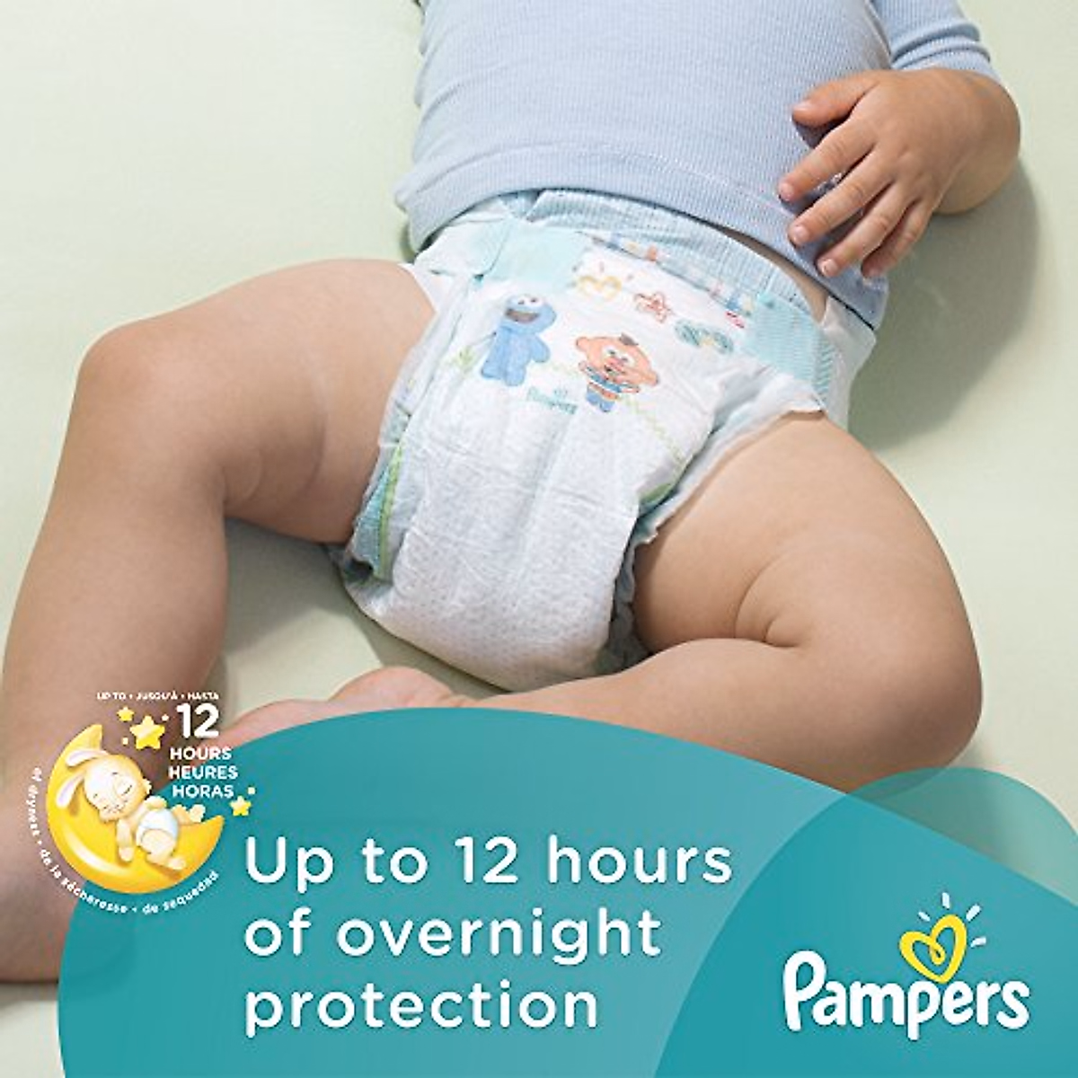 Pampers Baby-Dry Disposable Diapers Size 6, 128 Count, ECONOMY PACK PLUS