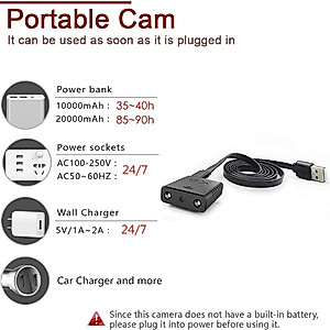 Xpvezl Smallest Smart Home Wireless Camera WiFi Security Camera 1080P HD Hidden Surveillance Cameras Motion Detection Night Vision Indoor App Cellphone Control