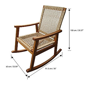 Patioflare Eurochord Outdoor Rocking Chair