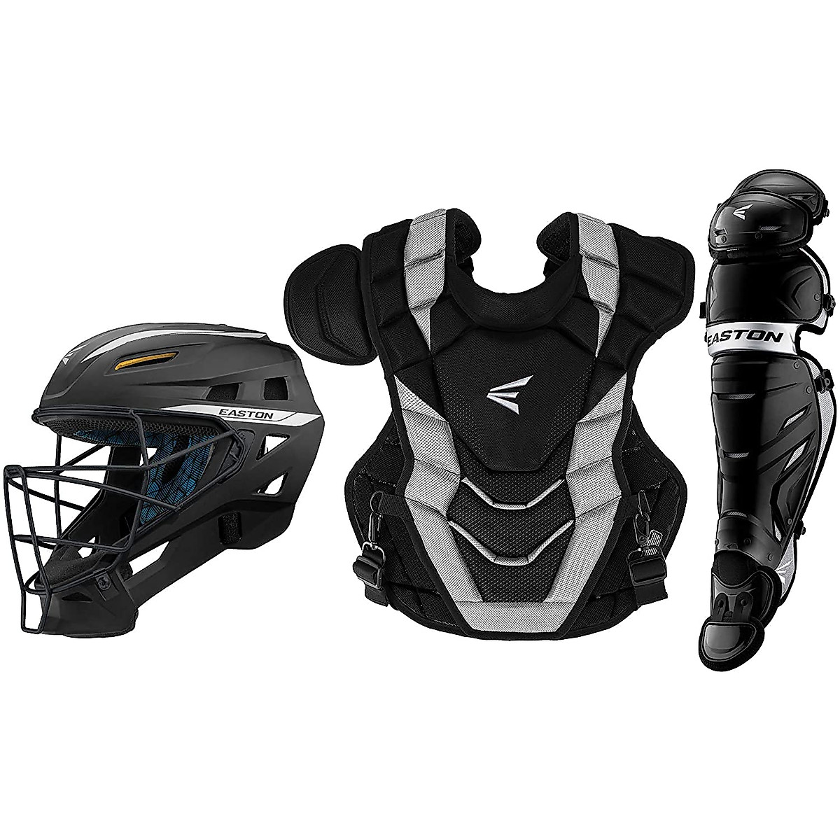 EASTON GAMETIME Baseball Catchers Equipment Box Set, Intermediate, Black