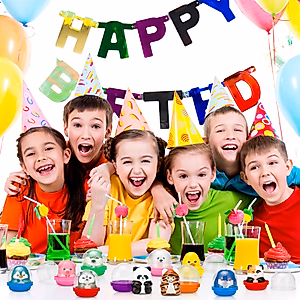 30 Packs Party Favors Slow Rising Stress Squishies for Kids, Birthday Goodie Bag Stuffers Treasure Box Toys, Kids Classroom Prizes