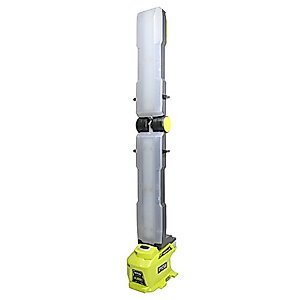 Ryobi P727 One+ 18 Volt 950 Lumen 270 Degree Rotating LED Work Light with Integrated Mounting Hooks (Battery Not Included, Light Only)