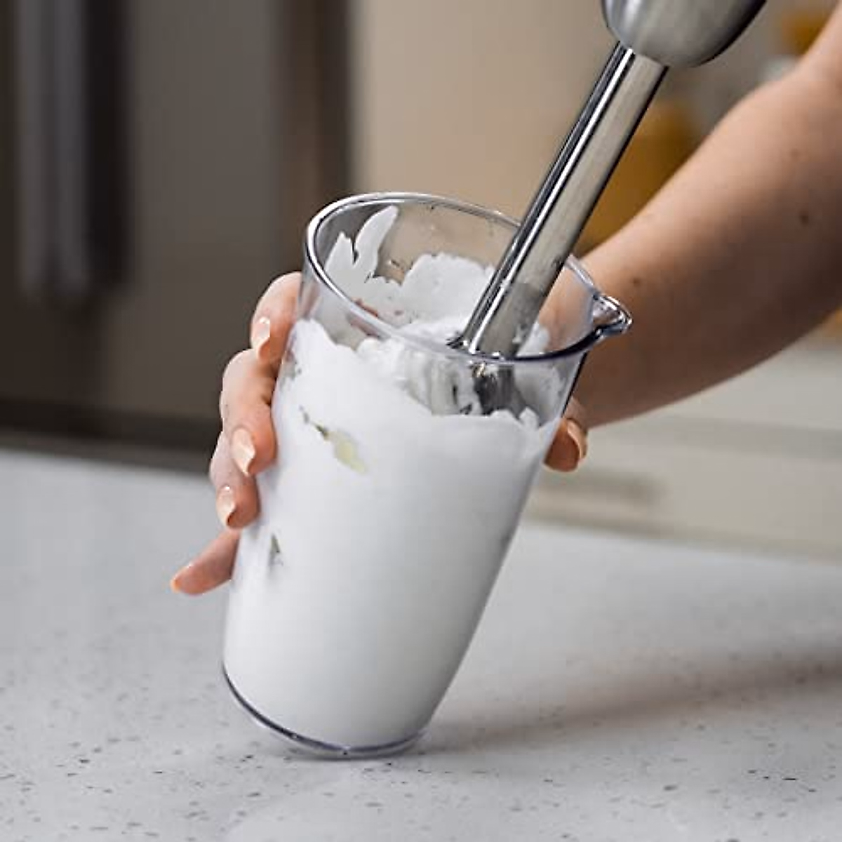 NutriMill Immersion Stick Hand Blender with 5 Multifunctional NutriBlend Blades